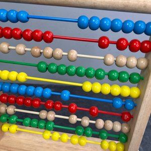 Melissa & Doug | Toys | Melissa Doug Abacus Wooden 0 Bead Slide ...